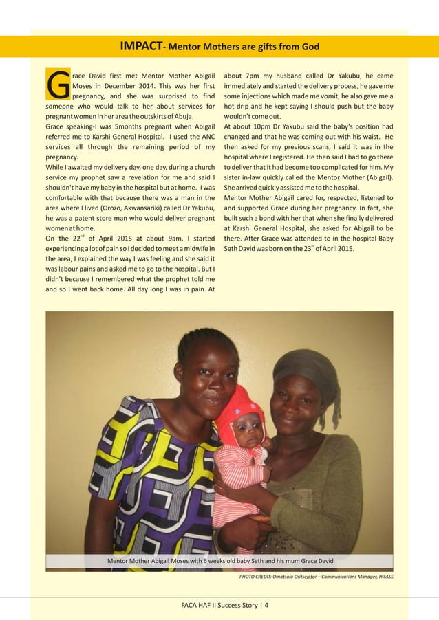 FACA HAF II success | PDF