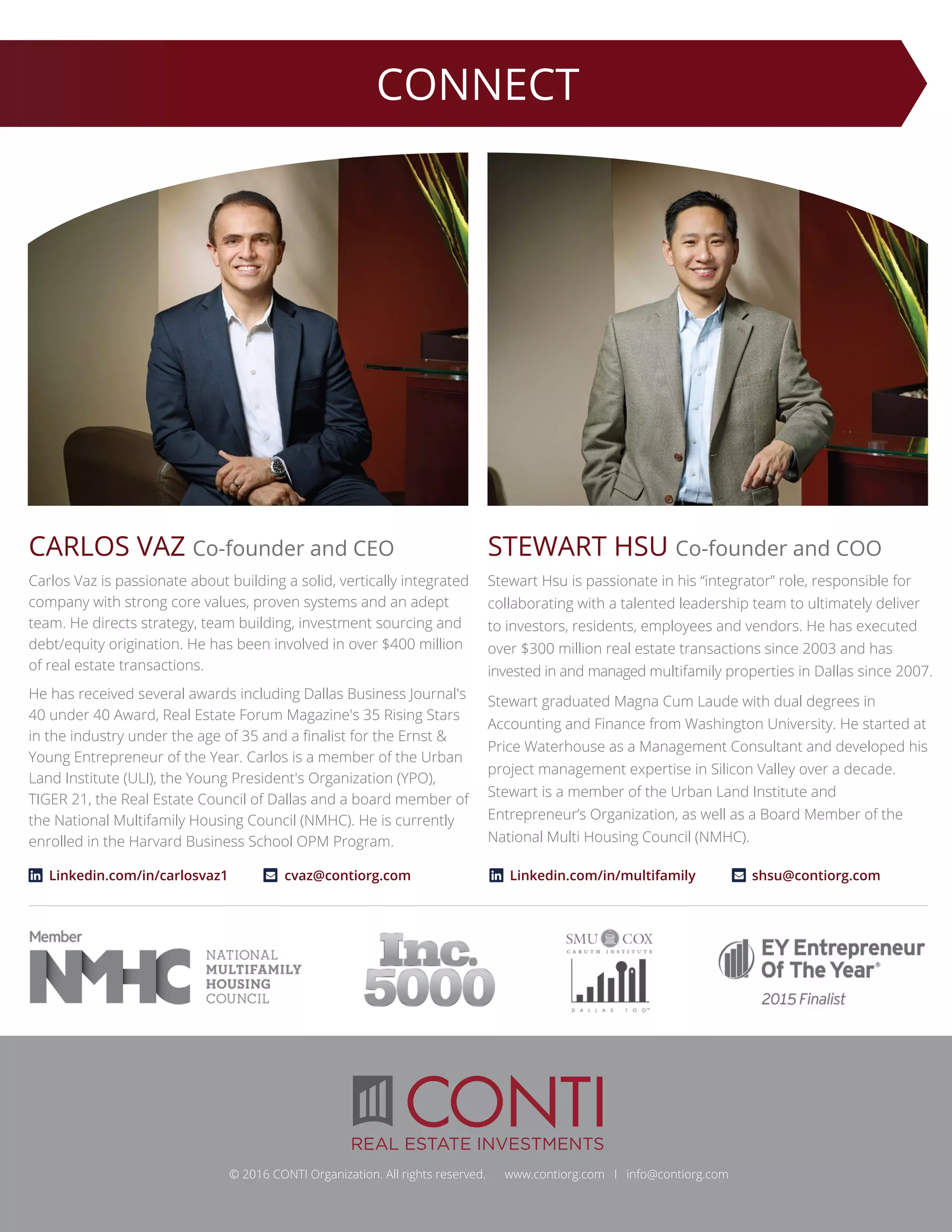 CONTI Company Brochure 2016 | PDF