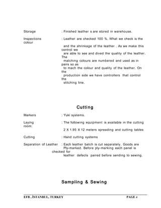 EFB COMPANY PROFILE | PDF