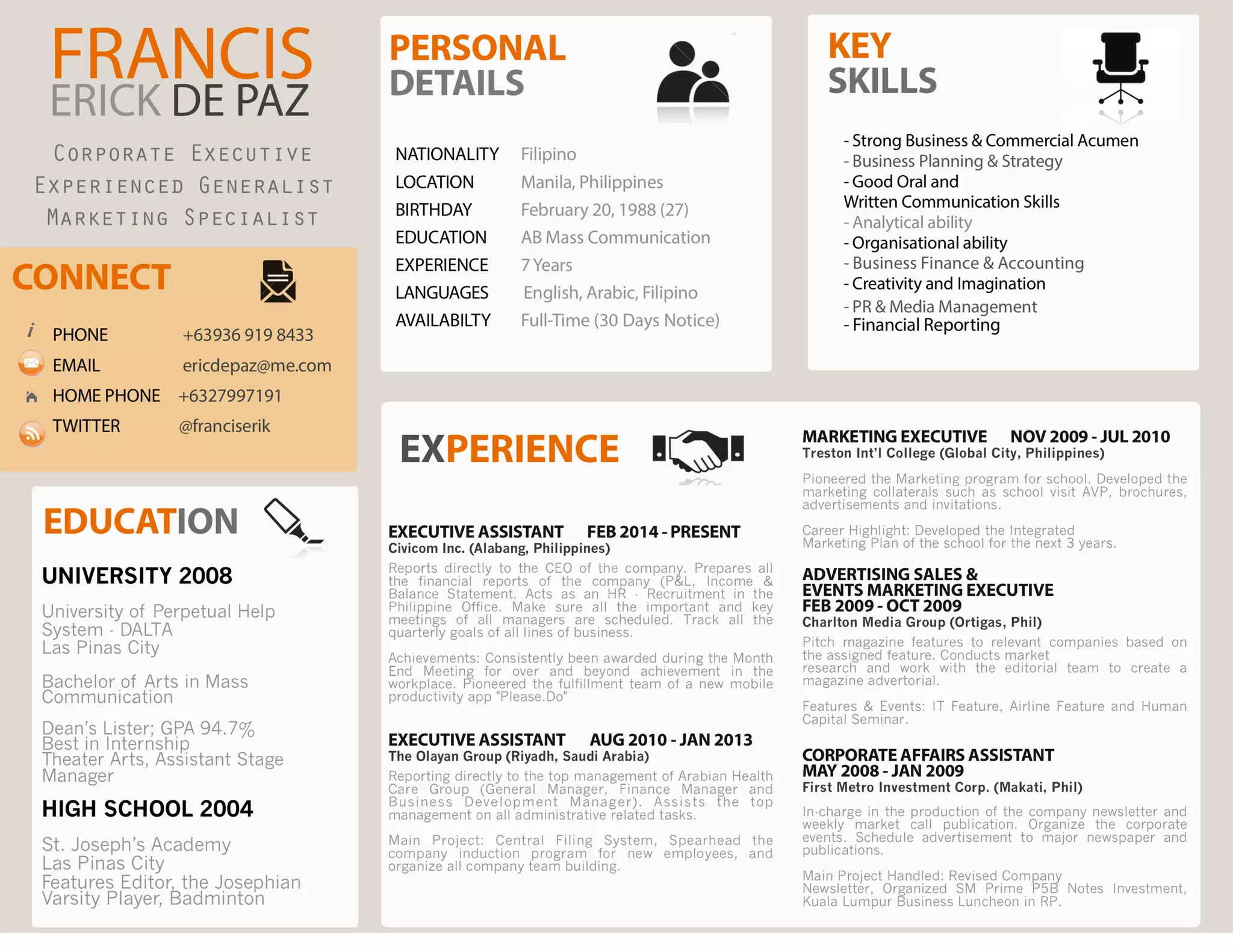 Erick_DePaz_Resume v062015 | PDF