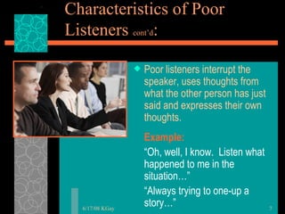 29 Career Development Listening Skills | PPT