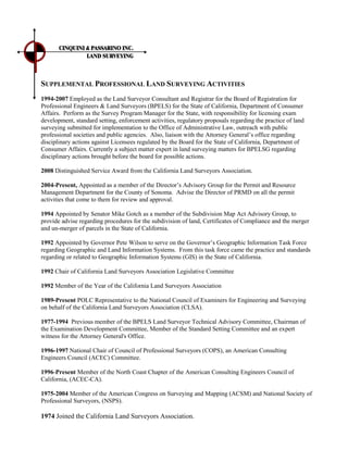 Howard W. Brunner Professional Resume_Healdsburg | PDF