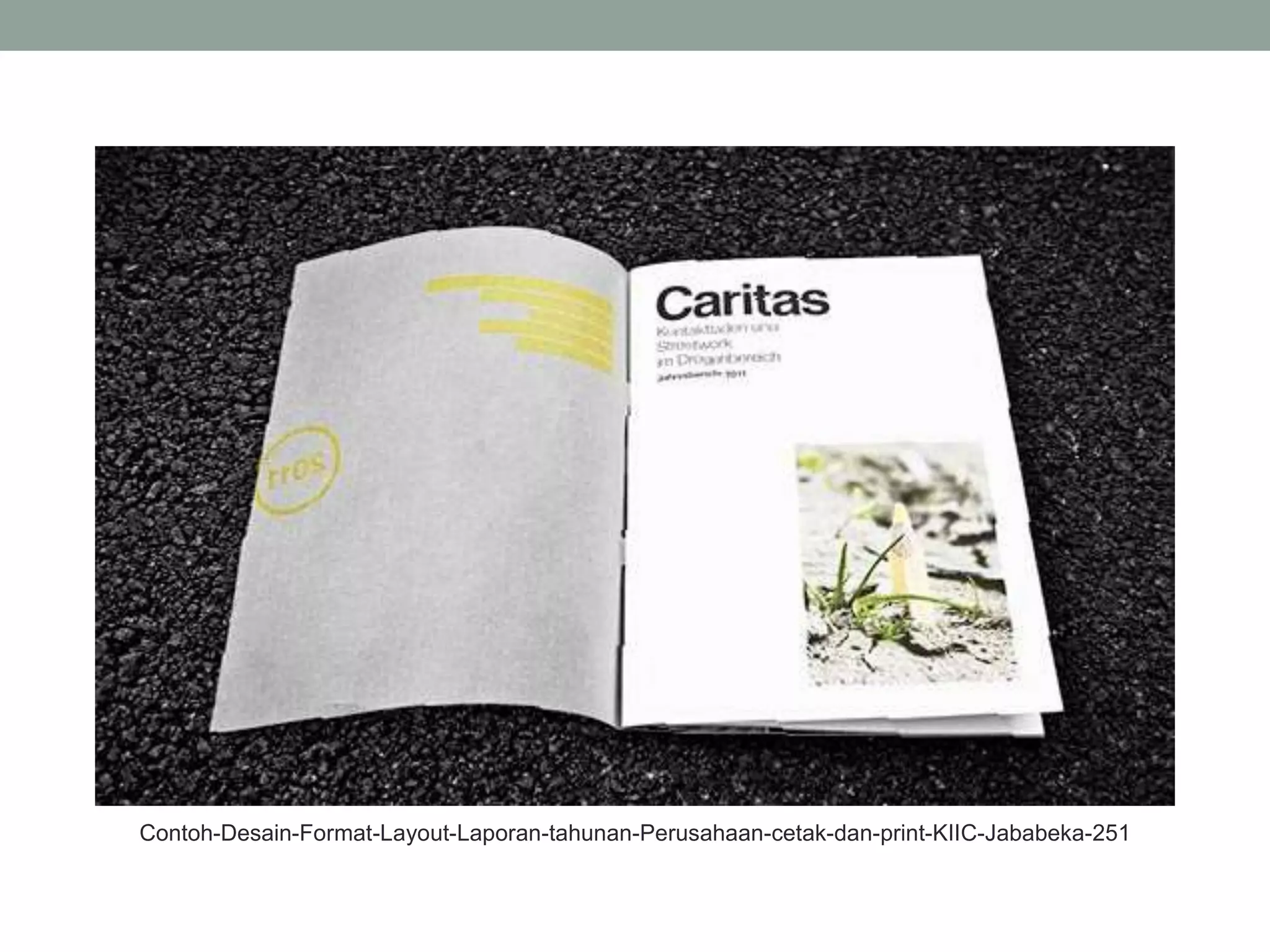29 contoh desain laporan tahunan perusahaan | PPTX