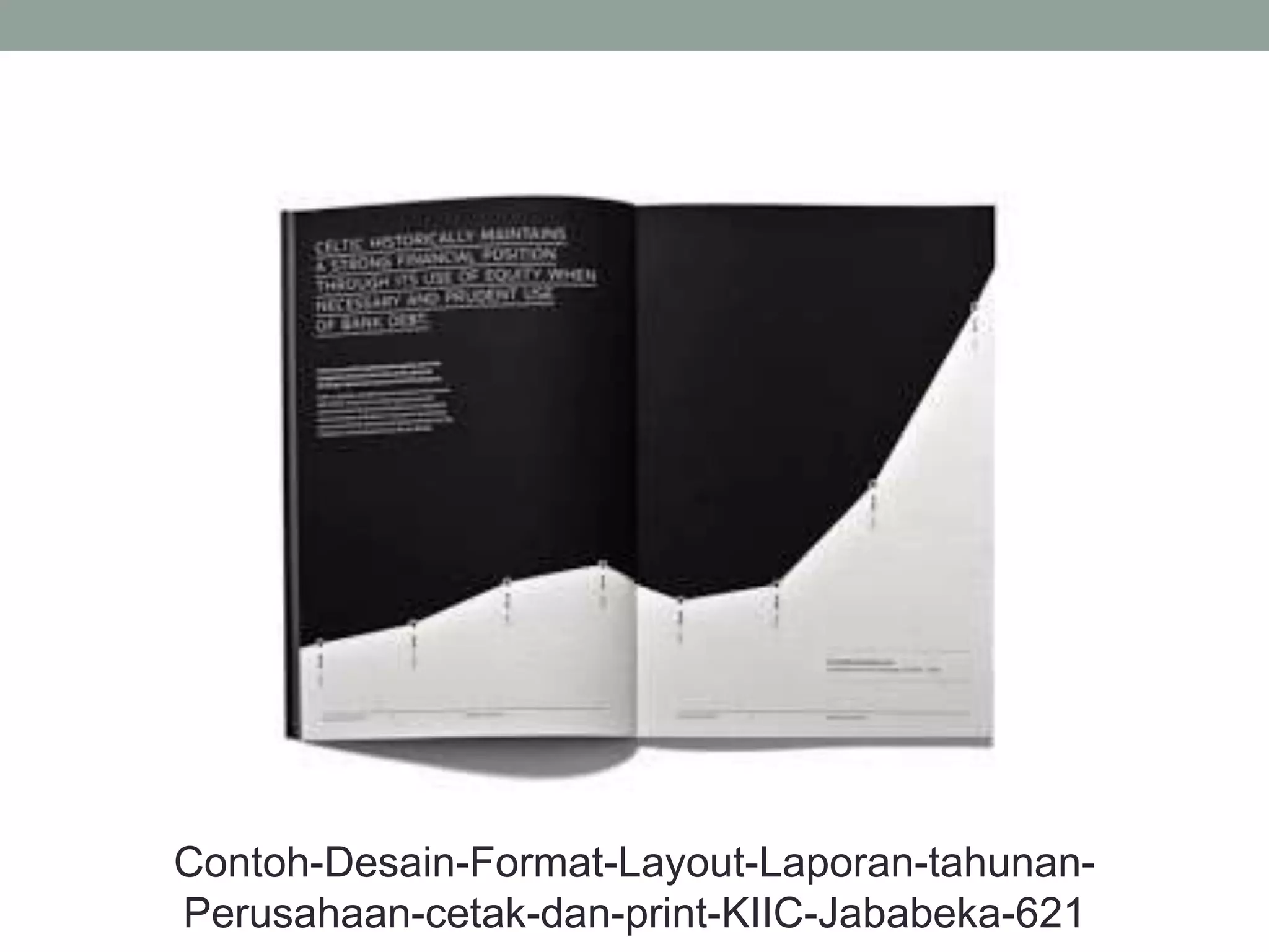 29 contoh desain laporan tahunan perusahaan | PPTX