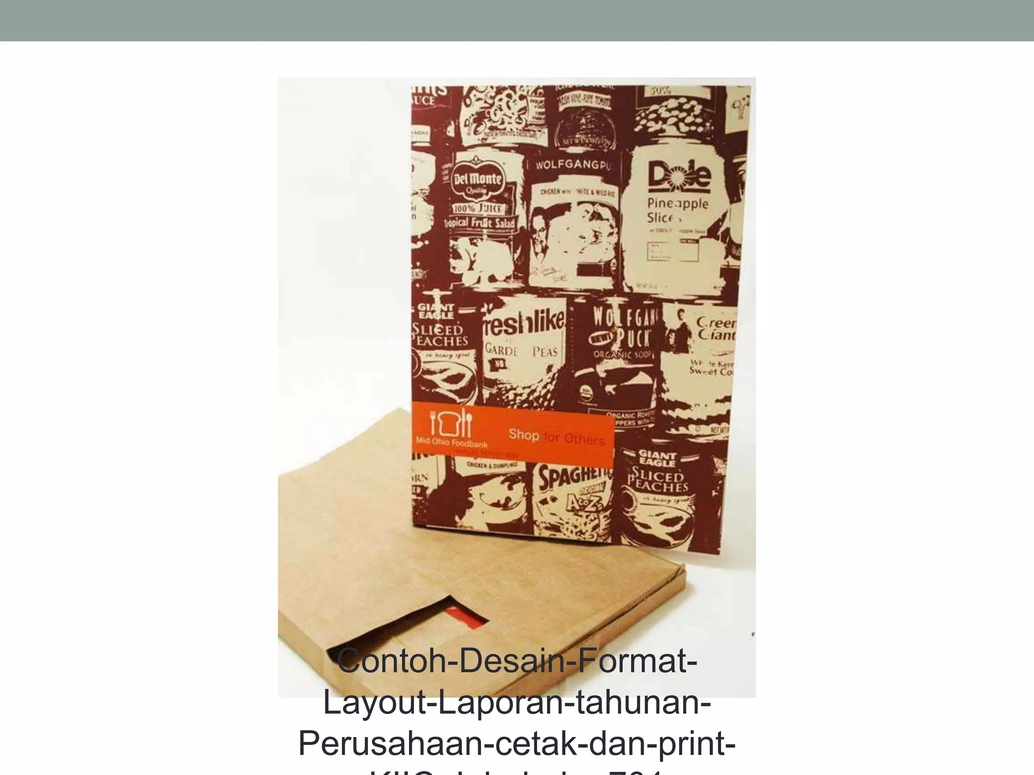 29 contoh desain laporan tahunan perusahaan | PPTX