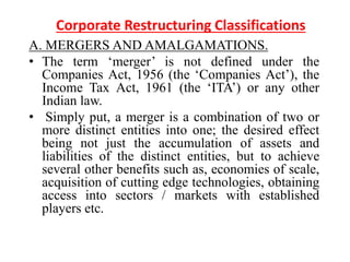 Corporate Restructuring | PPT