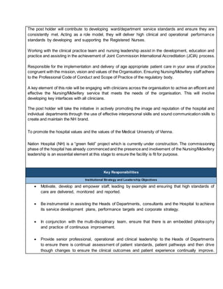 Job description | DOCX