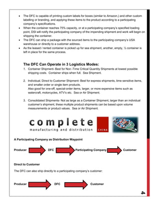 Fulfillment Center Services Proposal | PDF | Logistics and ...