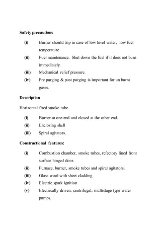 BOILER | DOCX | Chemistry | Science