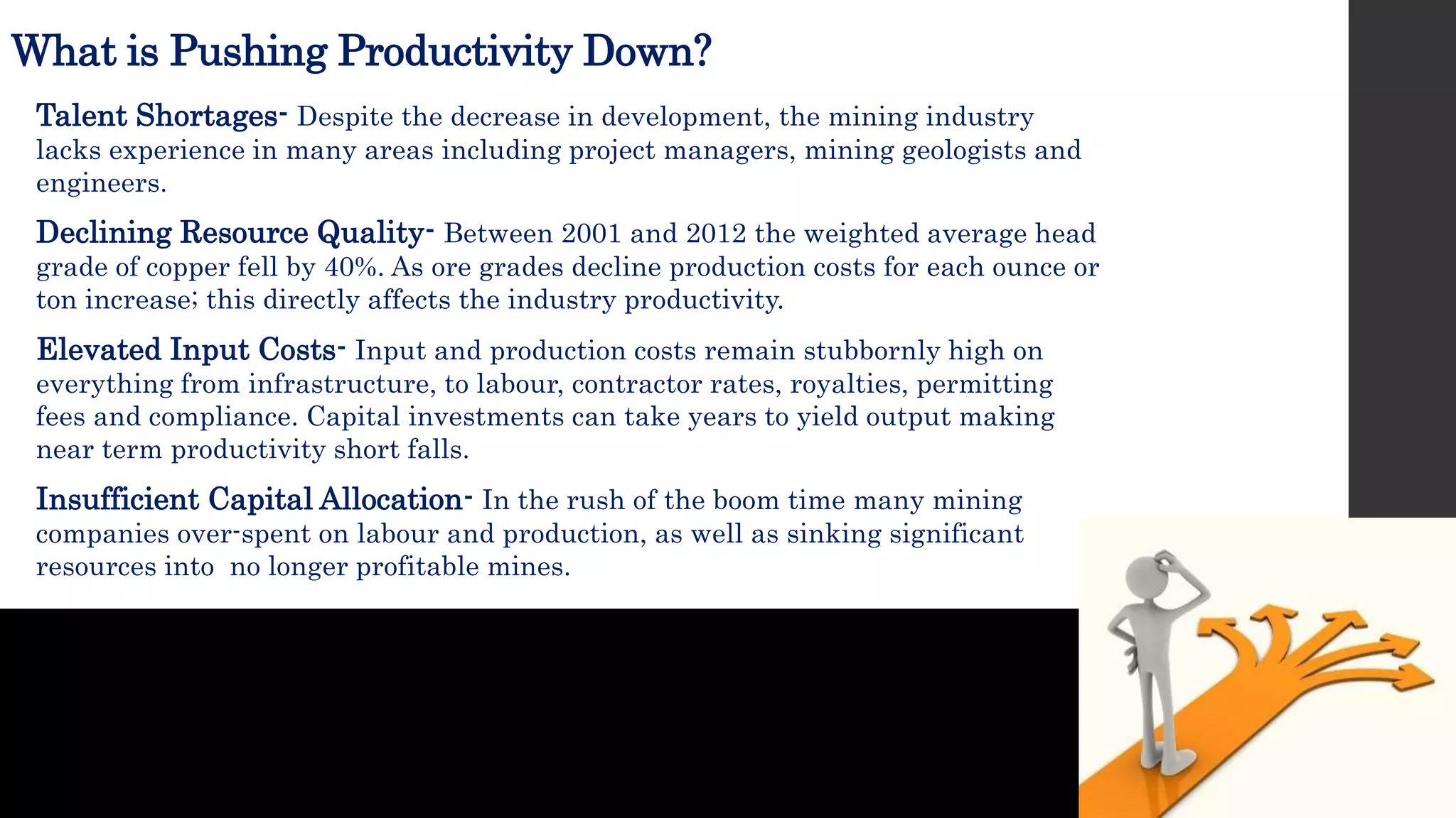 Productivity in Mining[998] | PPTX