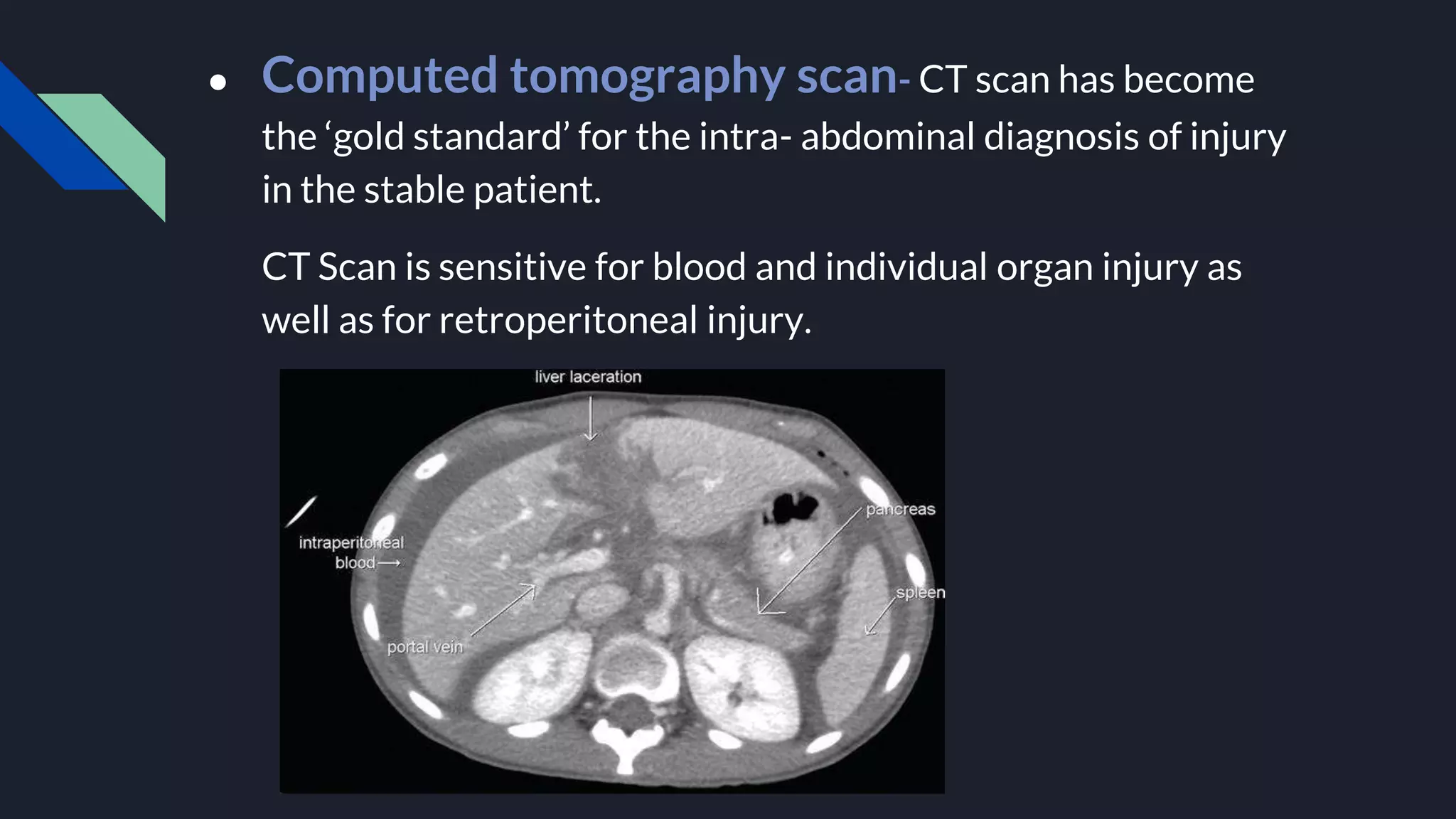 diagnostic peritoneal lavage (DPL) | PPTX