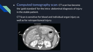 diagnostic peritoneal lavage (DPL) | PPTX