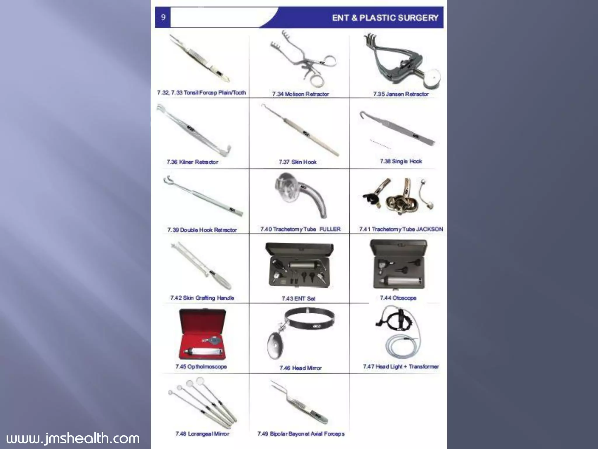 General Instruments Catalogue 2016 - JMS | PDF