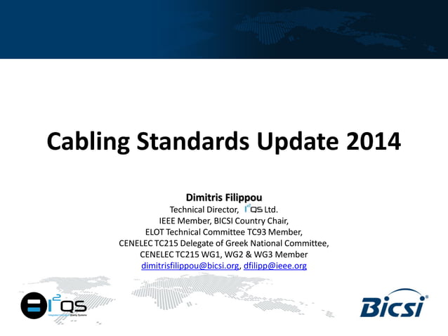 Cabling Standards Update 2014 | PDF | Computer Networking | Computing