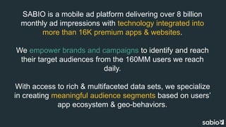 Short Intro to Sabio_2016 | PPT