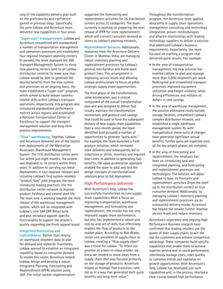 Accenture-Loblaw-Achieve-High-Performance-Supply-Chain-Transformation | PDF