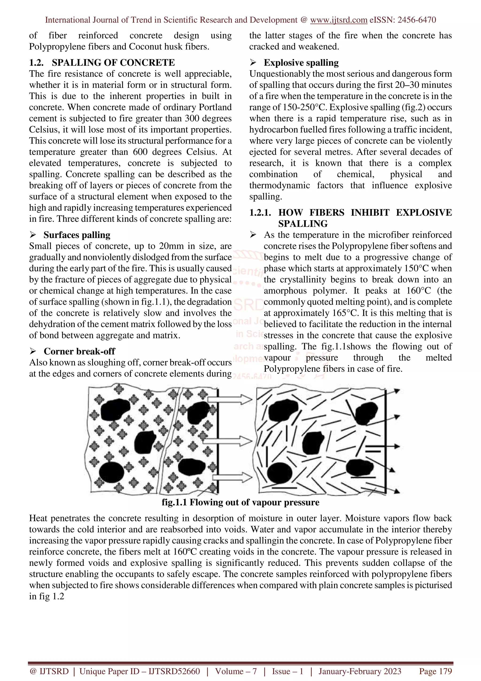 Fire Resistant Concrete using Sustainable Fibers | PDF