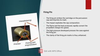 Different types of marks produce during firing process | PDF