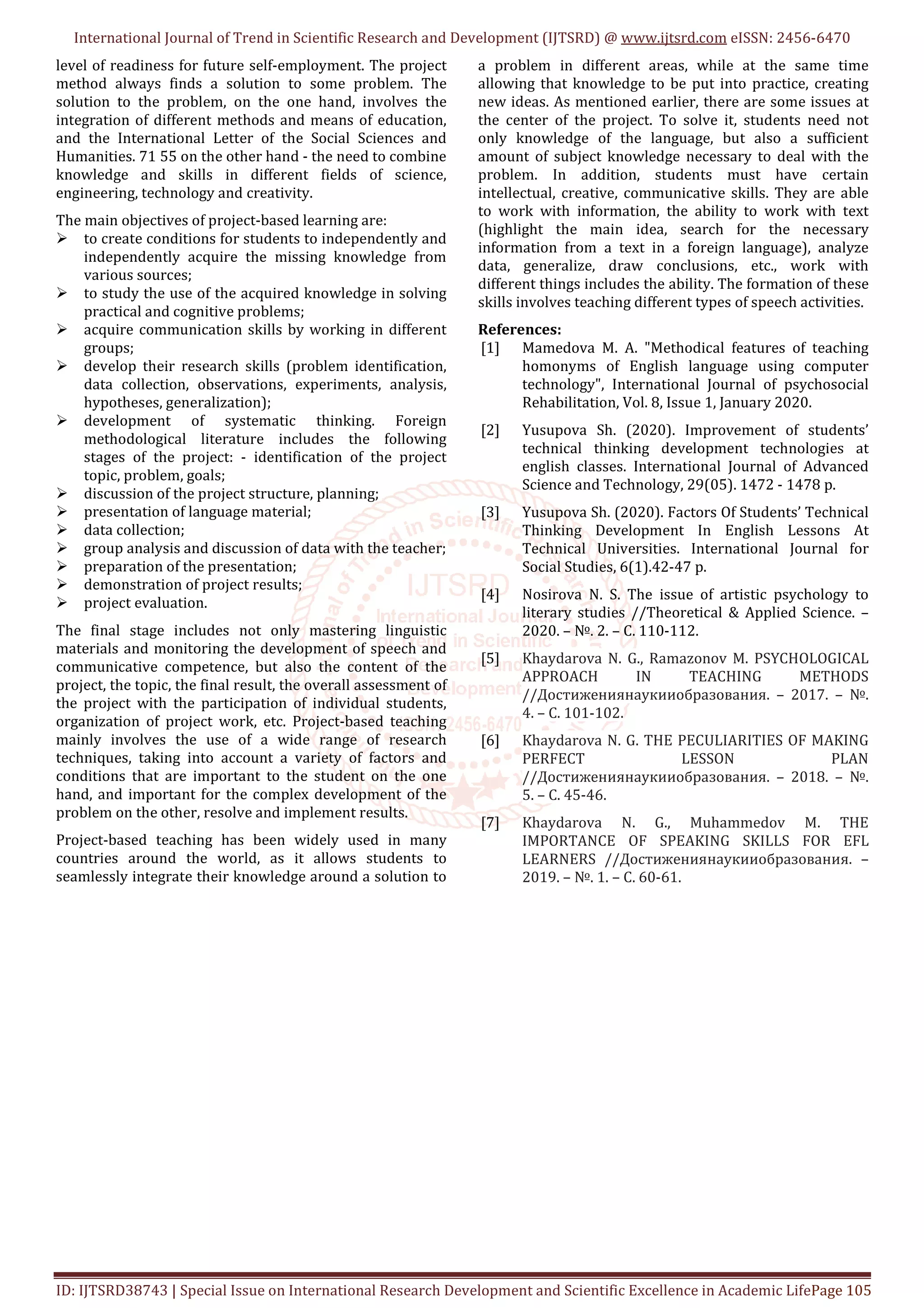 Interactive Ways of Teaching Language Skills | PDF