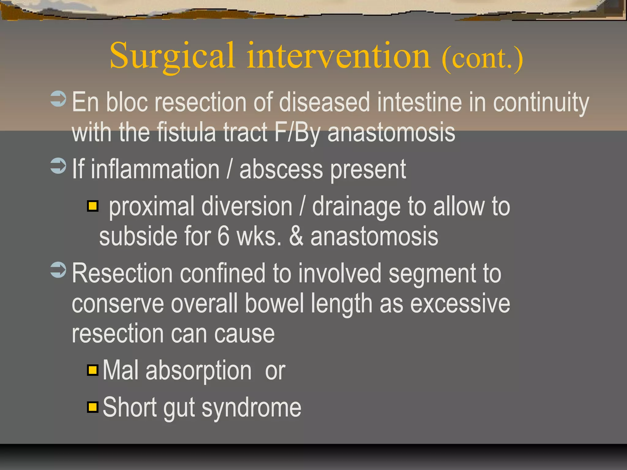 internal fistula of bowel | PPT