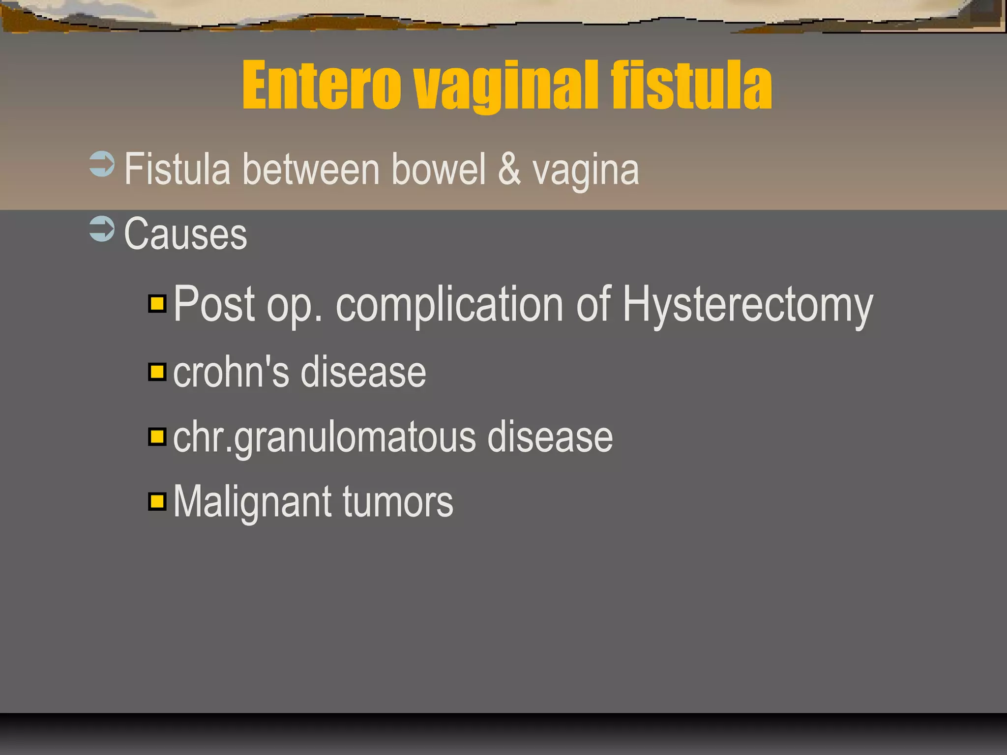 internal fistula of bowel | PPT
