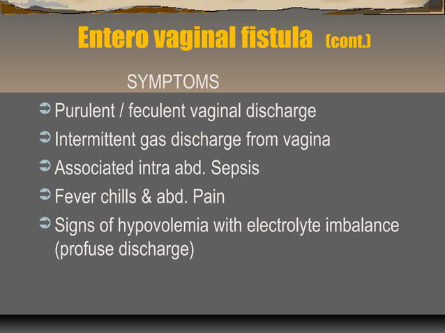 internal fistula of bowel | PPT
