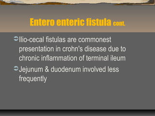 internal fistula of bowel | PPT