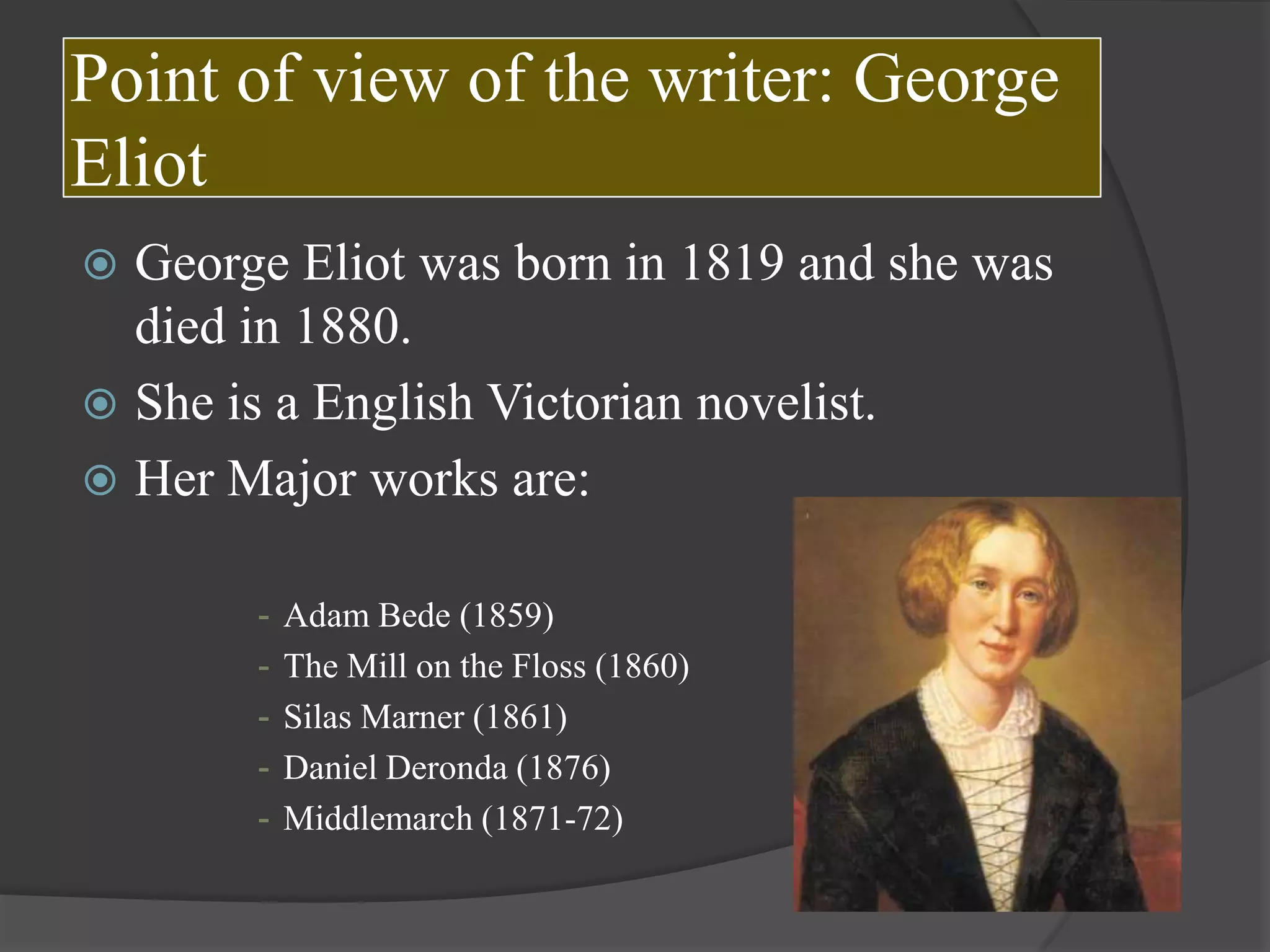 Paper.6. Middlemarch George Eliot's Views | PPTX