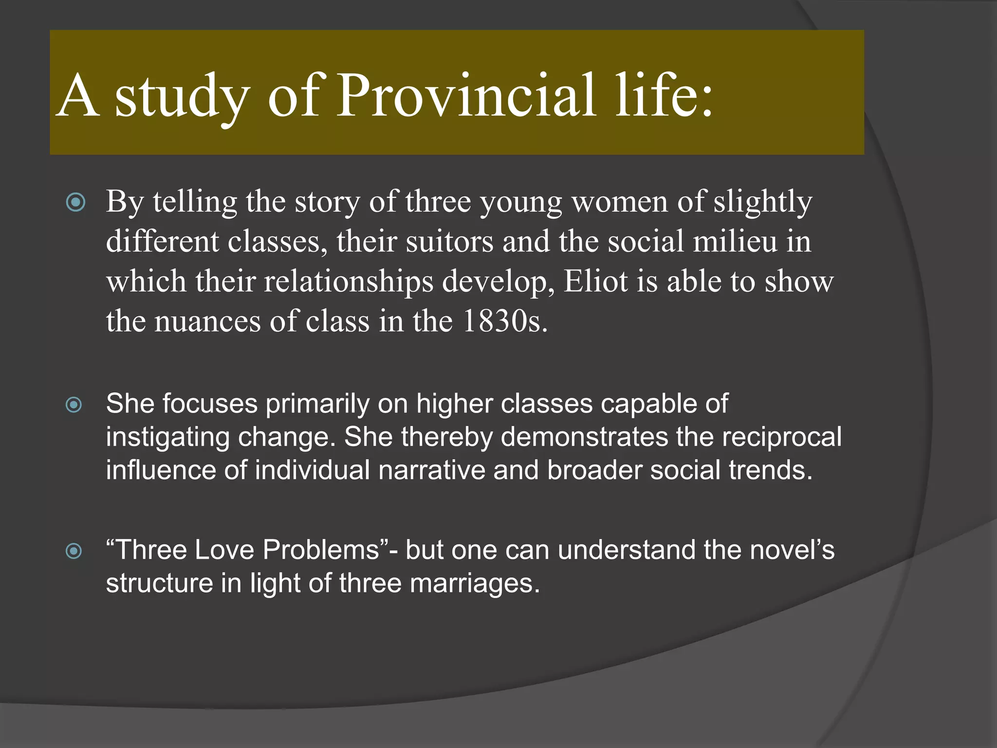 Paper.6. Middlemarch George Eliot's Views | PPTX