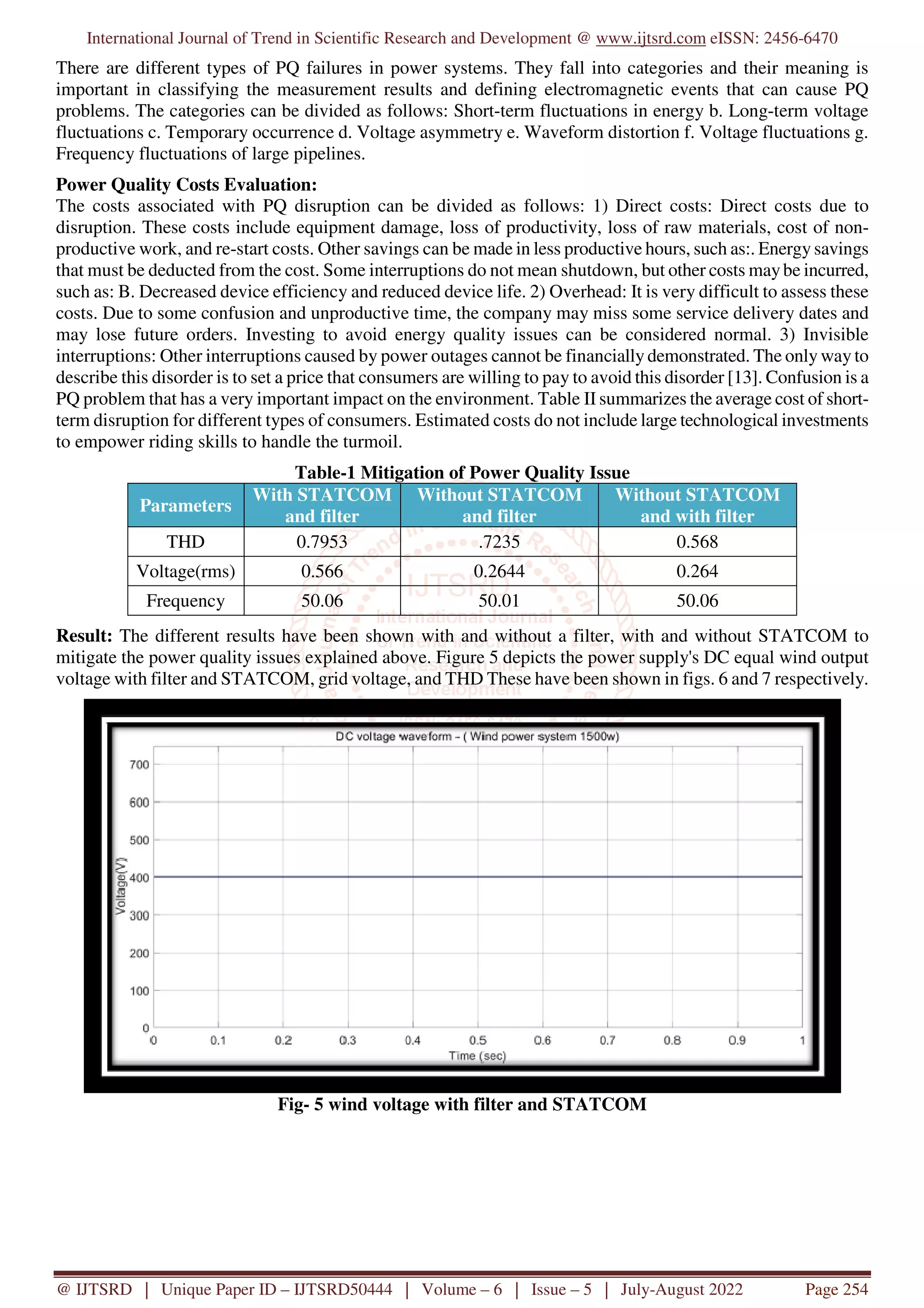 Mitigation of Power Quality Issues in Distributed Generation Systems | PDF