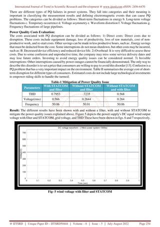 Mitigation of Power Quality Issues in Distributed Generation Systems | PDF