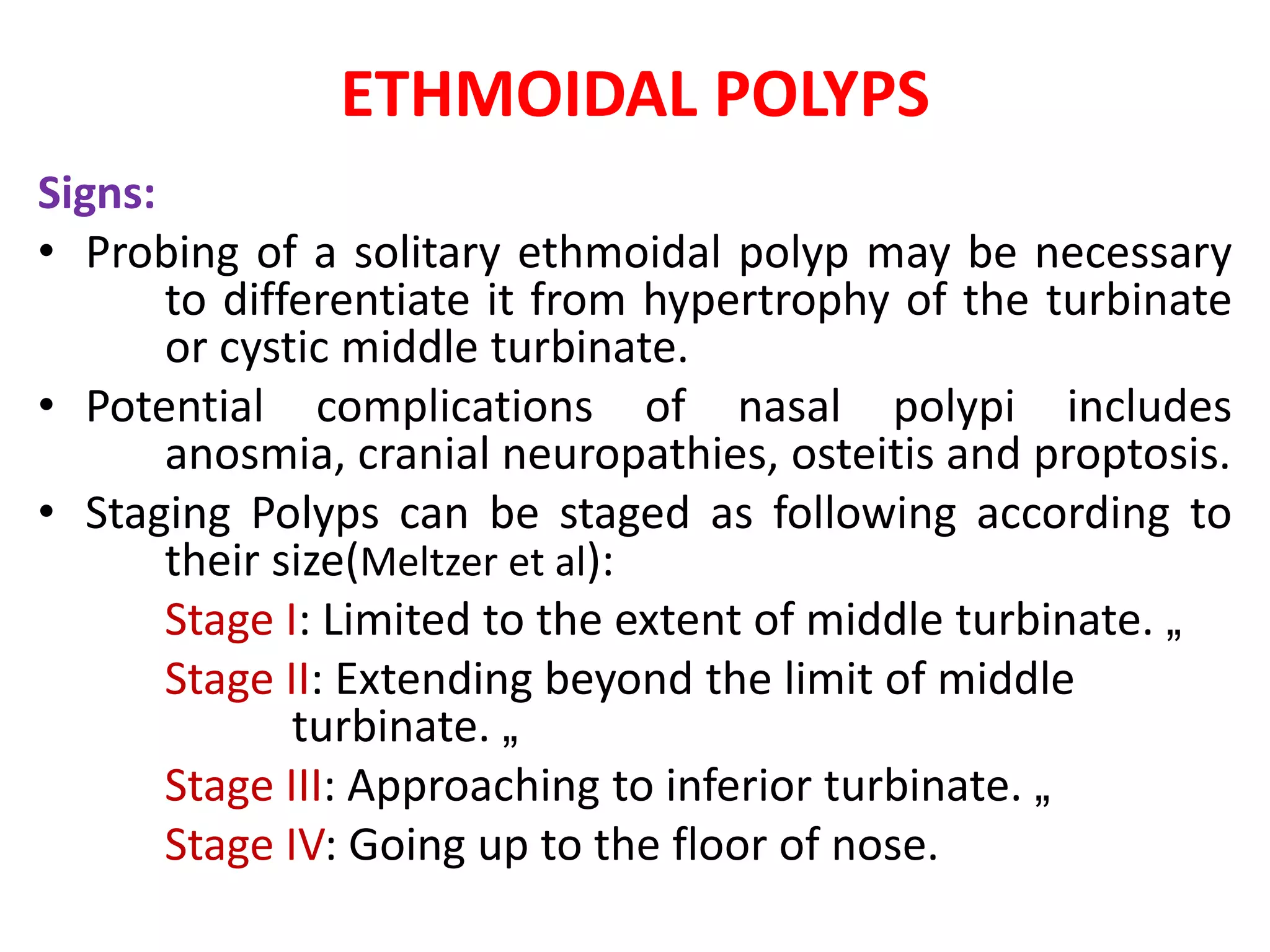 NASAL POLYPS | PPTX