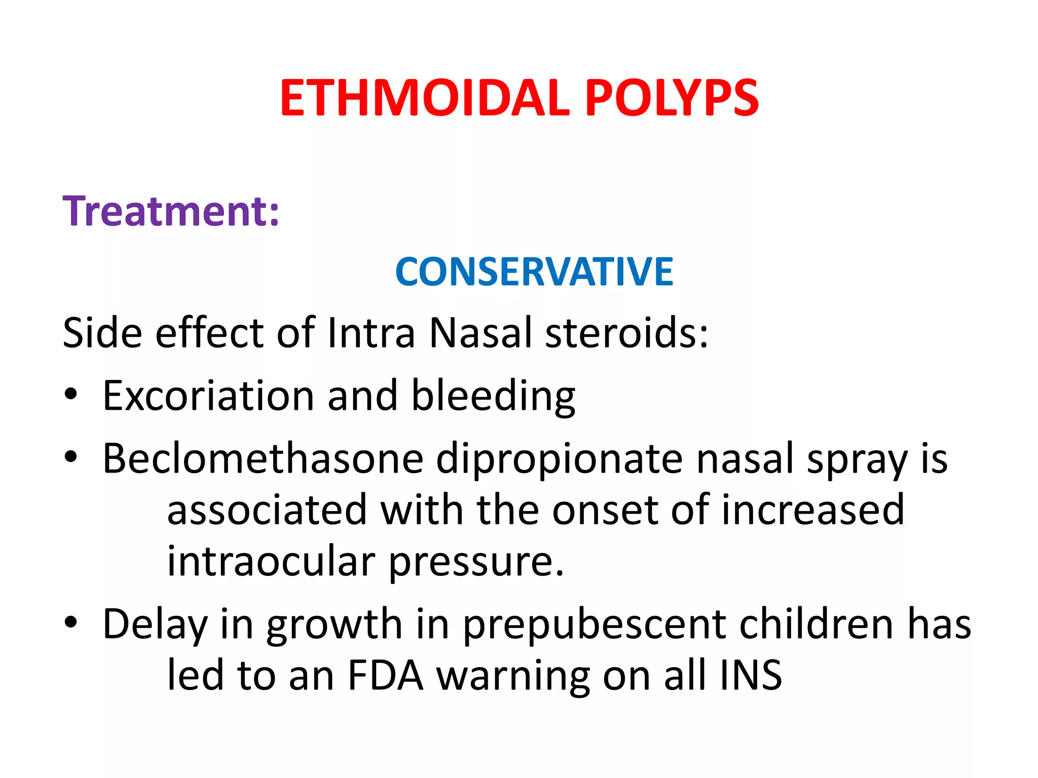NASAL POLYPS | PPTX