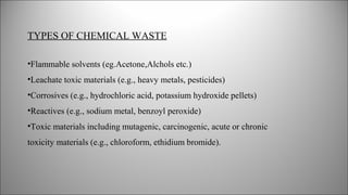 Hazardous Waste Disposal And Cleaning - Bio,Chemical and Nuclear Wastes ...