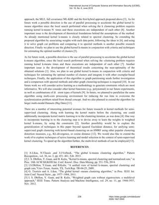 A Kernel Approach for Semi-Supervised Clustering Framework for High ...