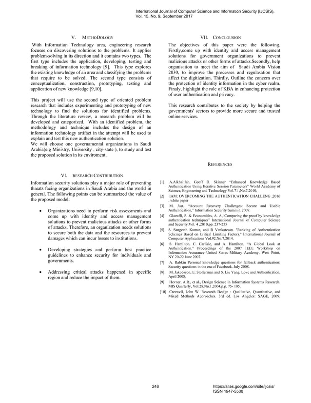 Developing User Authentication By Knowledge Based Authentication Scheme