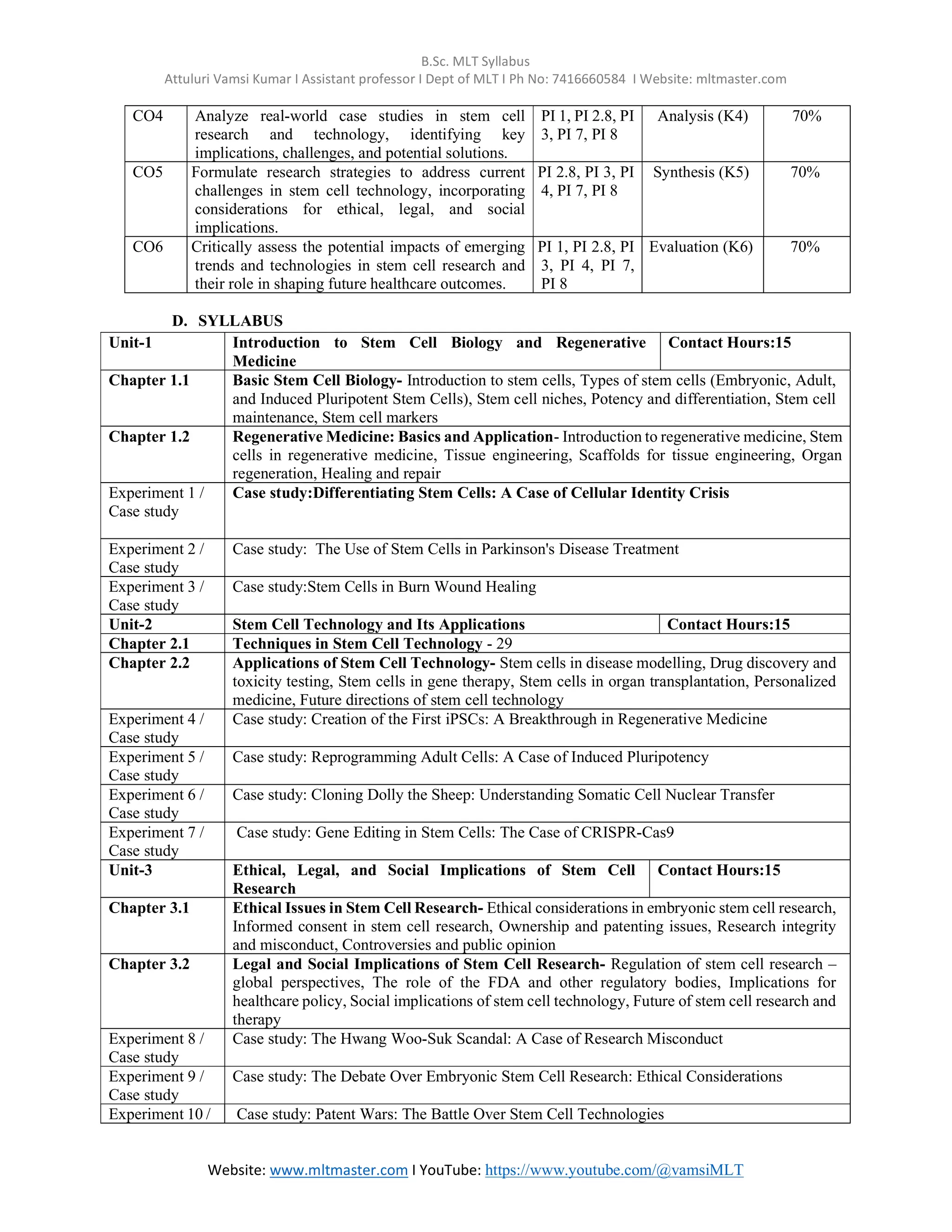 29_Program Elective course - II (Stem cell technology).pdf