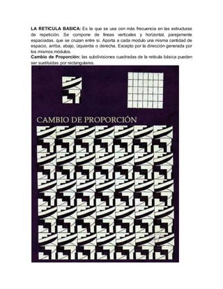 Reticulas de repeticion | DOCX