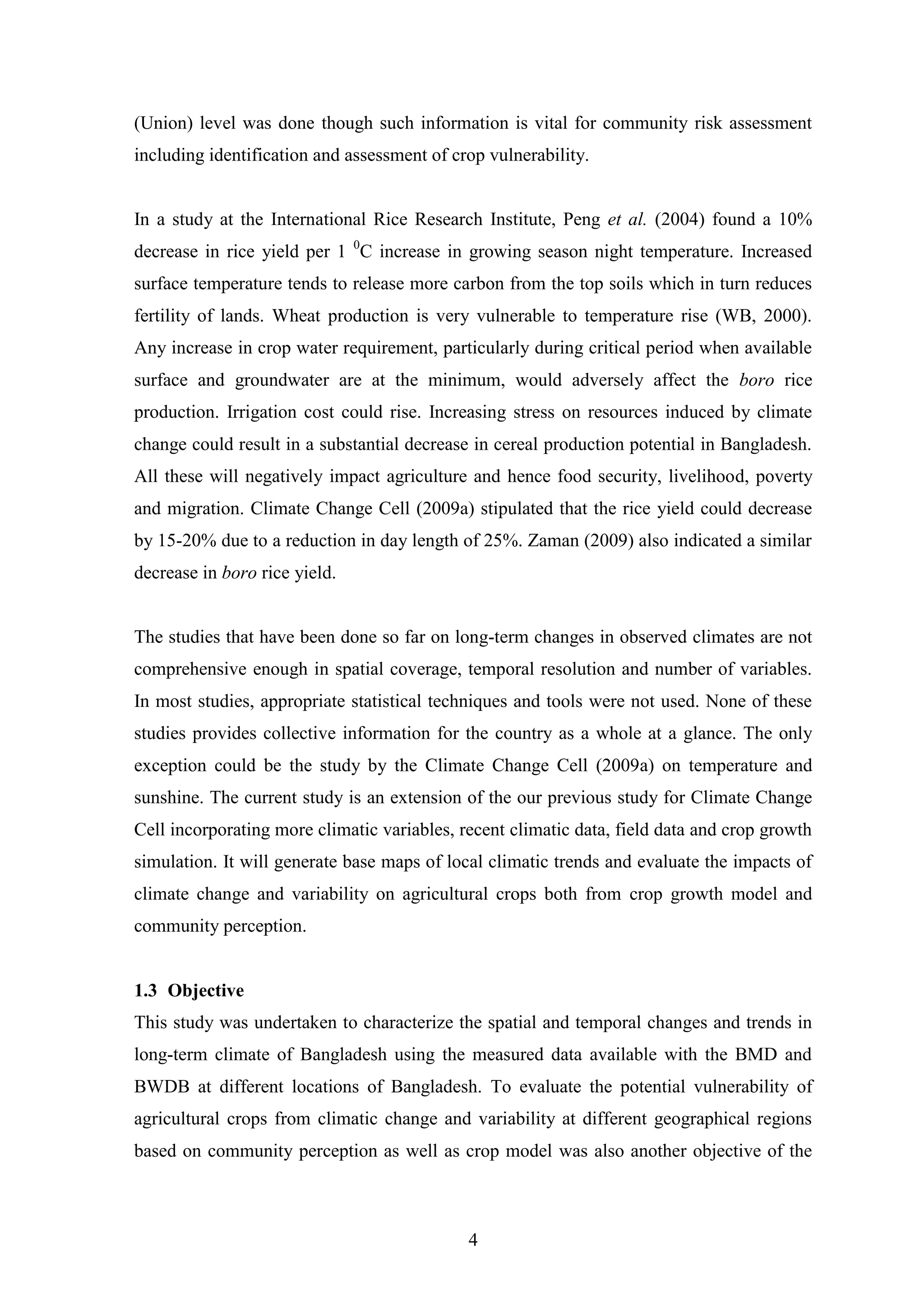 29 Report Spatial Temporal Distribution Of Temperature Crop Agriculture