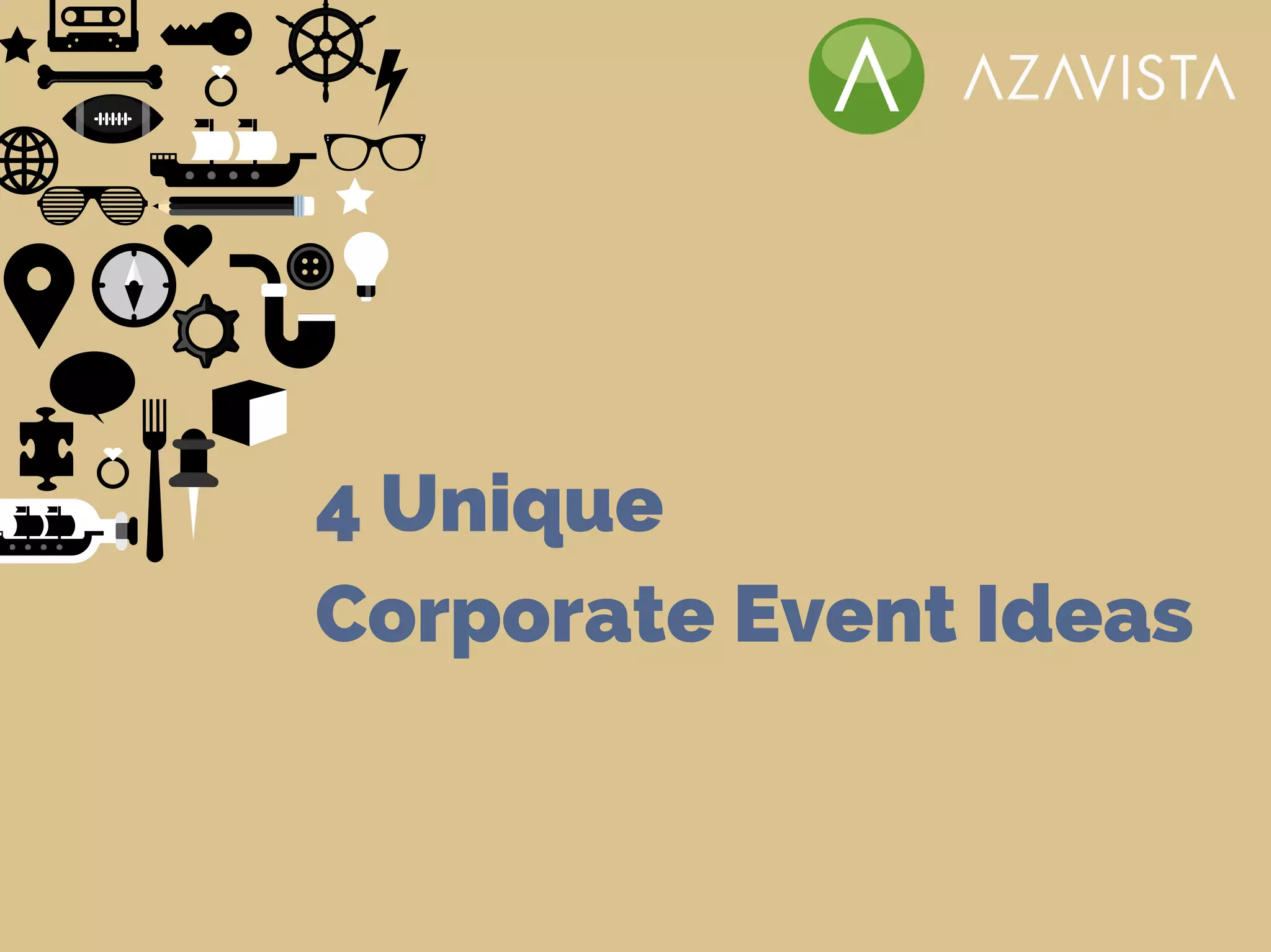 6 Unique Corporate Event Ideas | PPT