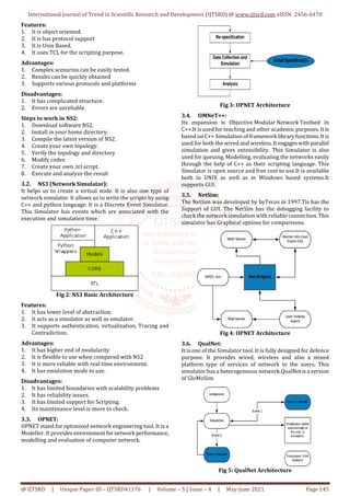 Simulations on Computer Network An Improved Study in the Simulator Methodologies and Their ...