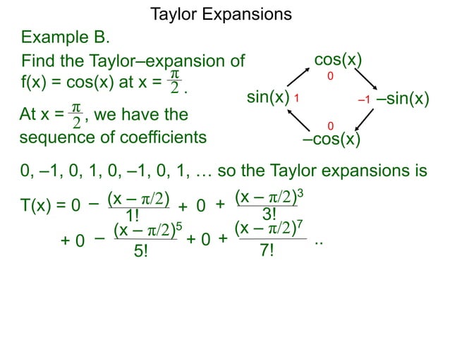 29 taylor expansions x | PPT