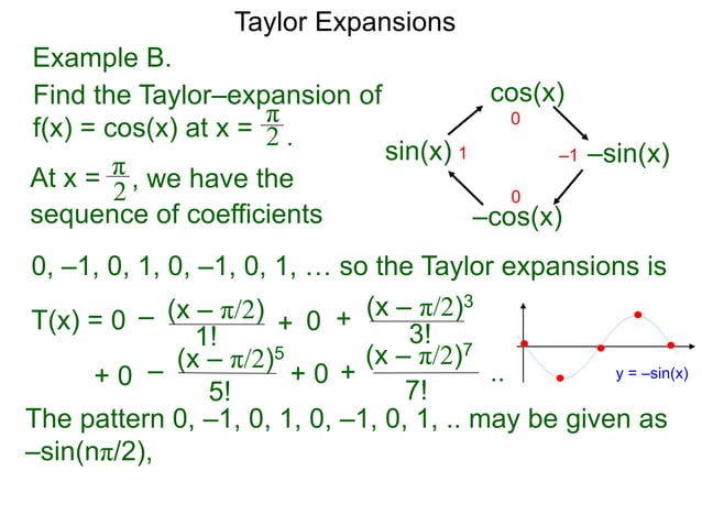 29 taylor expansions x | PPT
