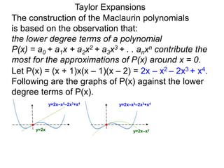 29 taylor expansions x | PPTX