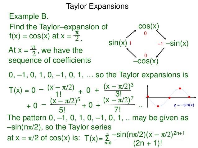29 taylor expansions x