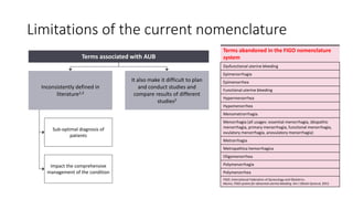 AUB Diagnosis and evaluation BY: Dr. DIPTI NABH Dr Sharda Jain | PPTX