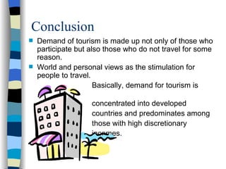 2 Tourism Demand | PPT