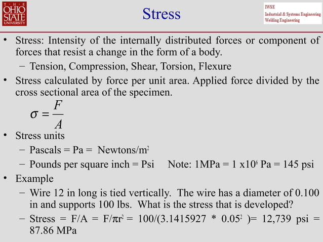2a. structures, compression, torsion, shear, bending, tension, stress & strain, fo s good ppt ...