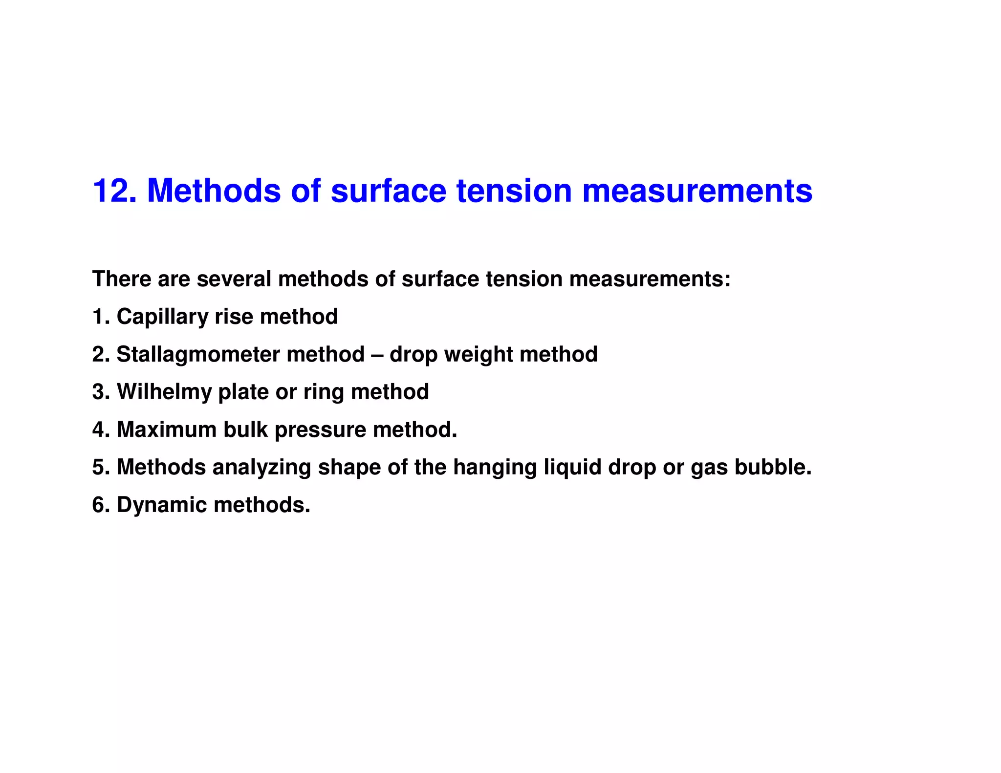 2 a.f.g.f. surface tension | PDF
