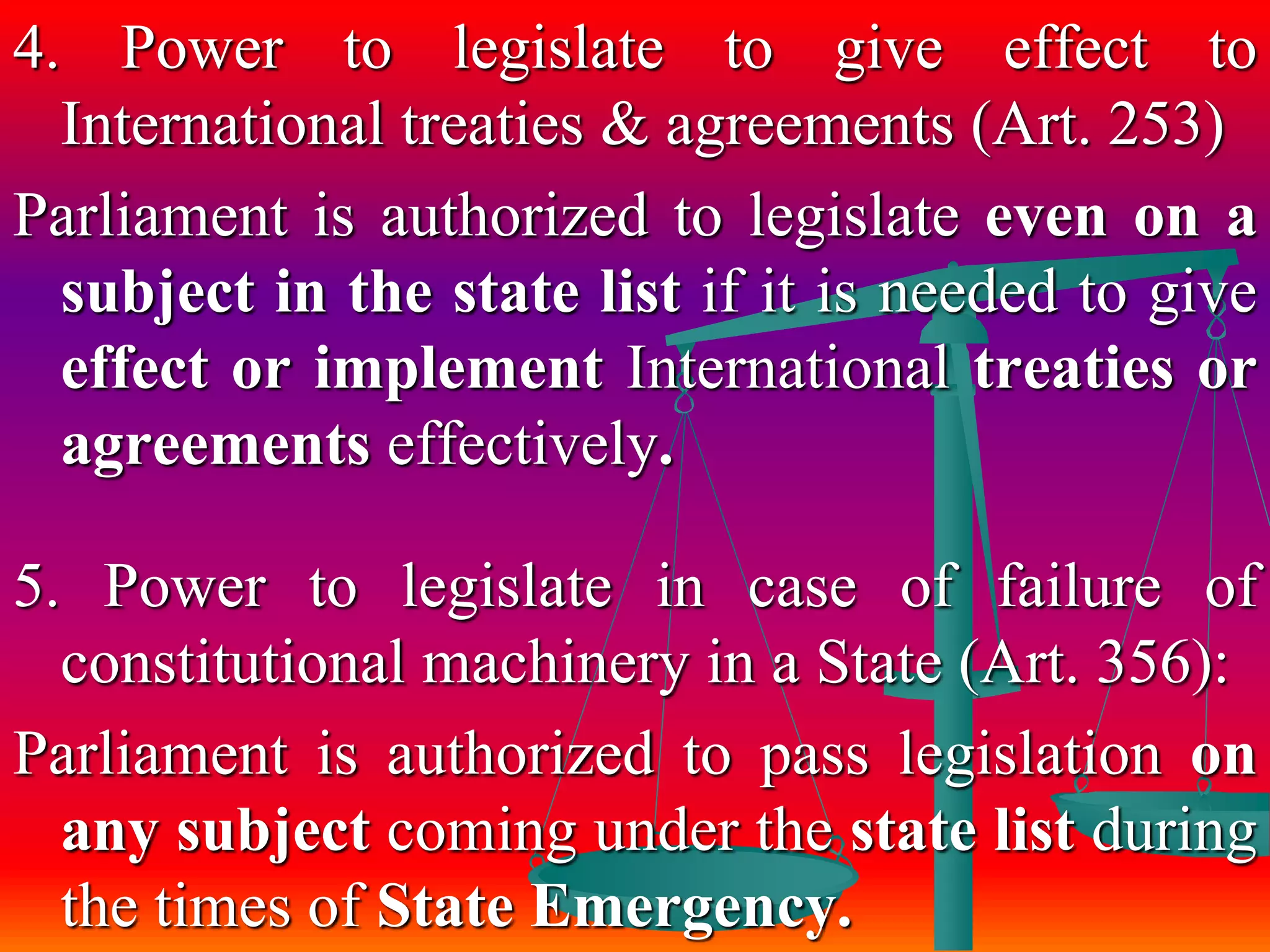 Centre State Relations | PPT